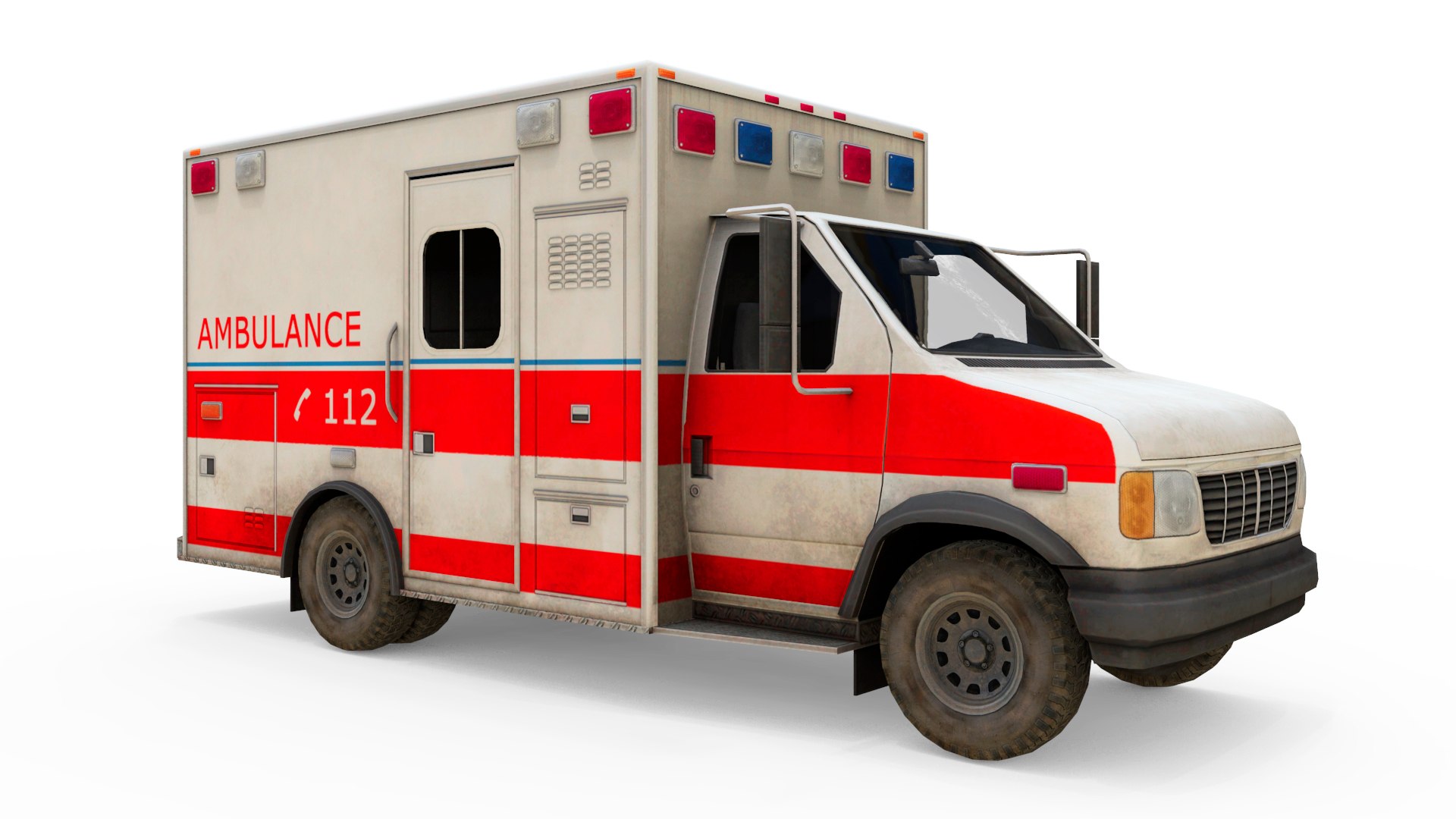 Ambulance Car 3D Model - TurboSquid 1773937
