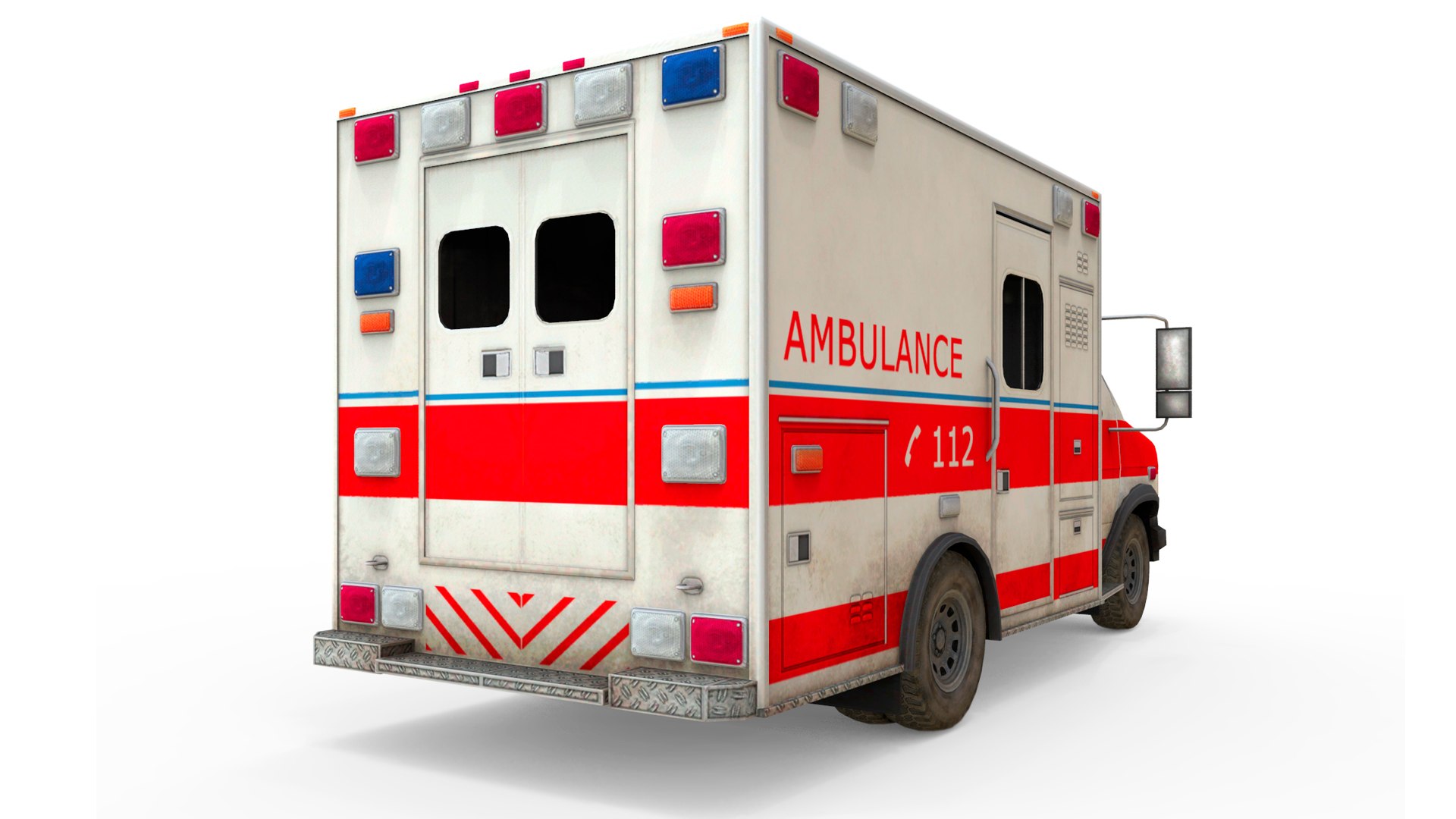 Ambulance Car 3D Model - TurboSquid 1773937