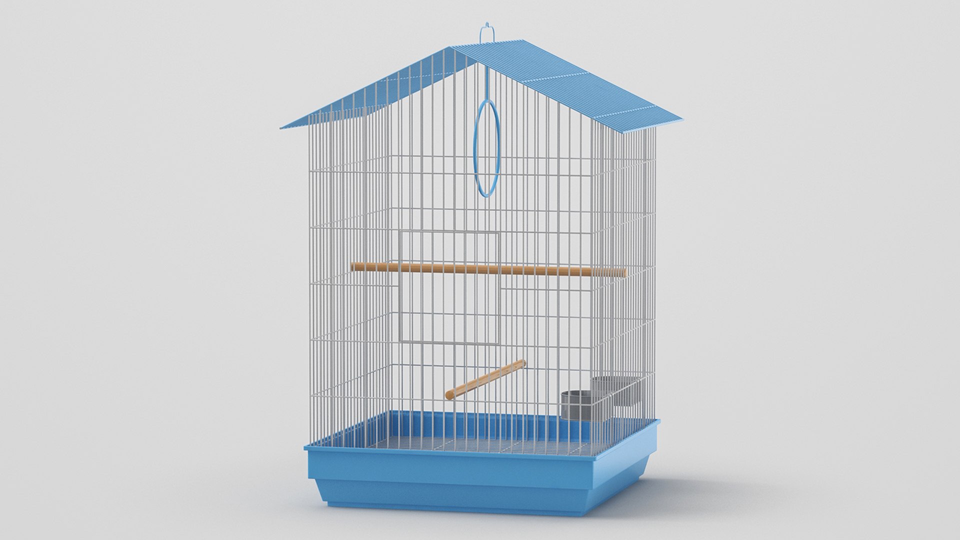 3D Bird Cage Model - TurboSquid 1838579