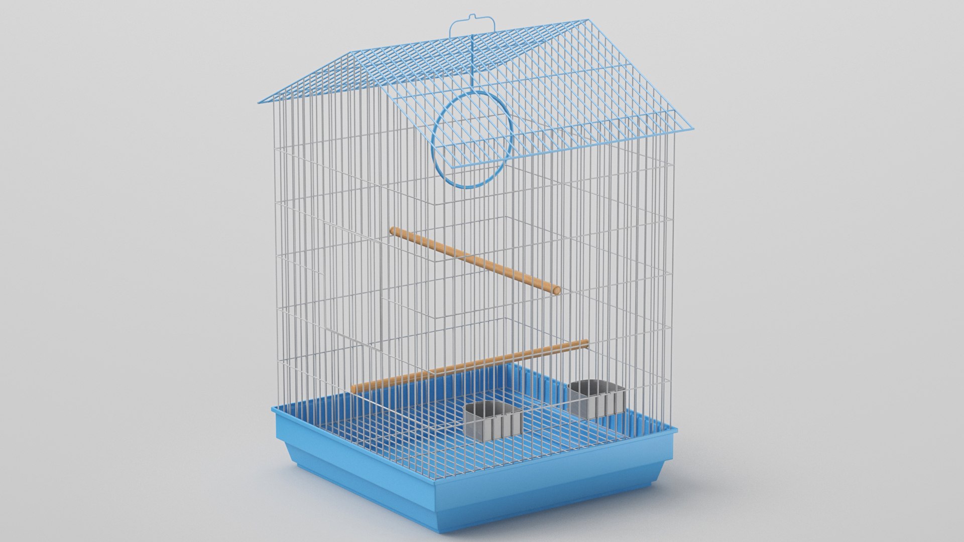 3D Bird Cage Model - TurboSquid 1838579