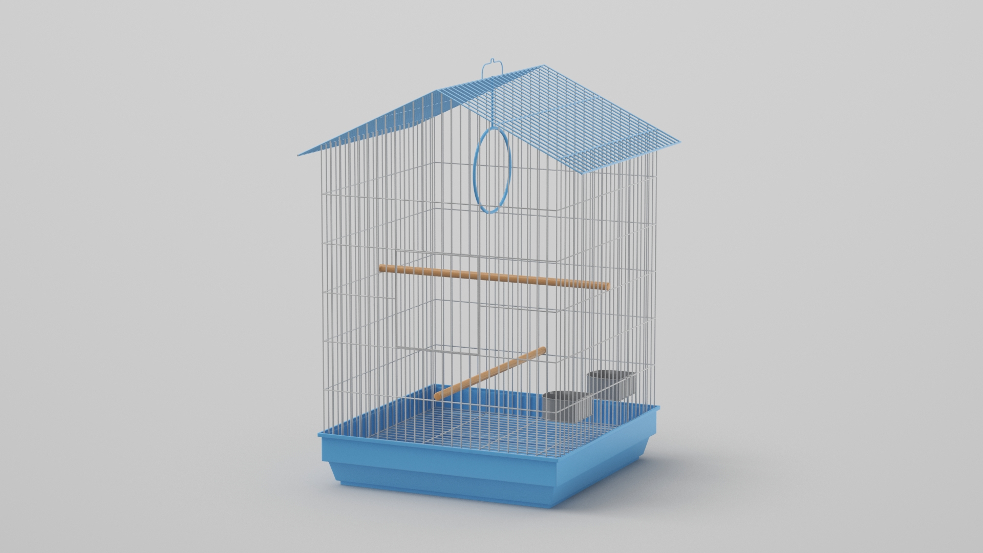 3D Bird Cage Model - TurboSquid 1838579