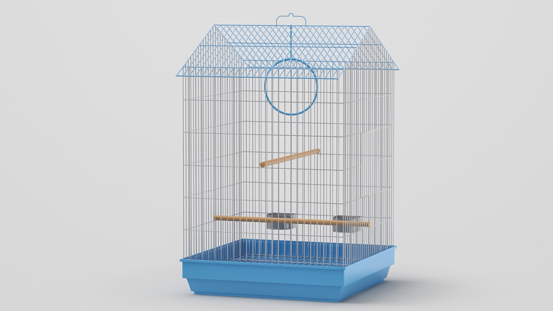 3D Bird Cage Model - TurboSquid 1838579
