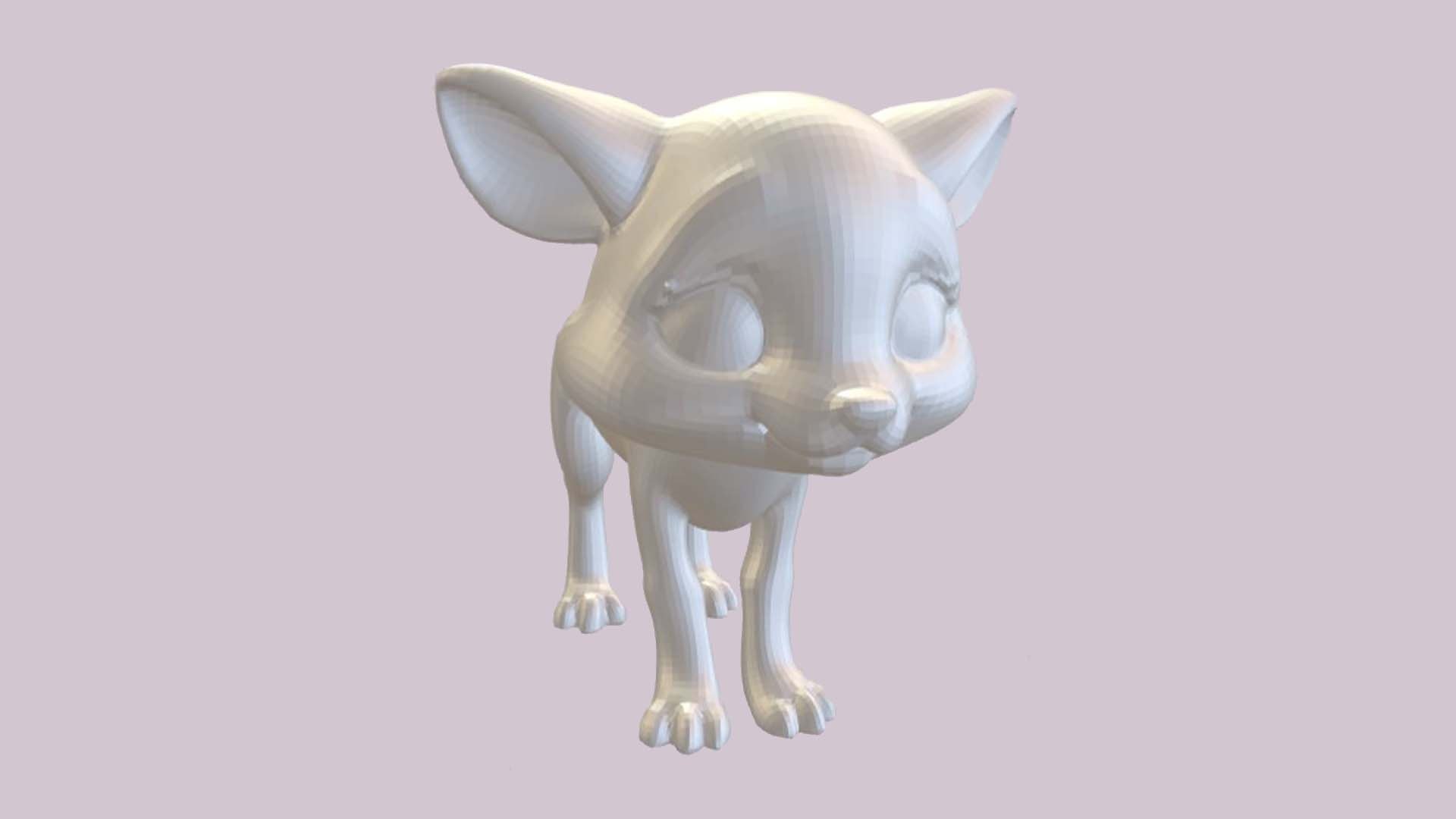 Cute Cartoon Animal 3d Modeling 3D Model - TurboSquid 2300464