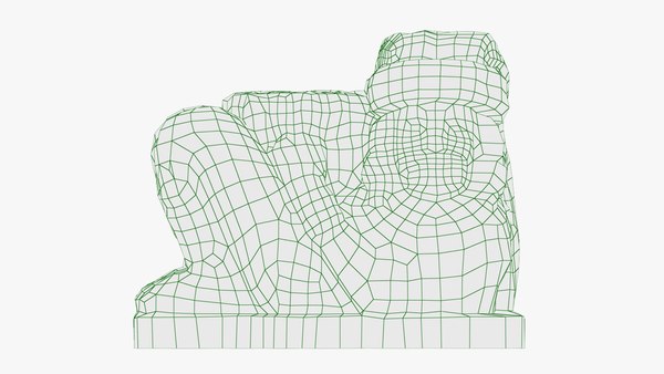 modelo 3d Chacmool prehispánico - TurboSquid 1757064