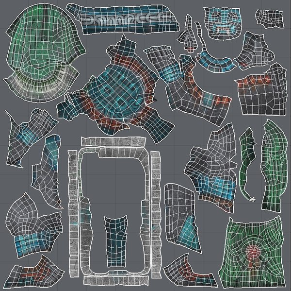 modelo 3d Chacmool prehispánico - TurboSquid 1757064