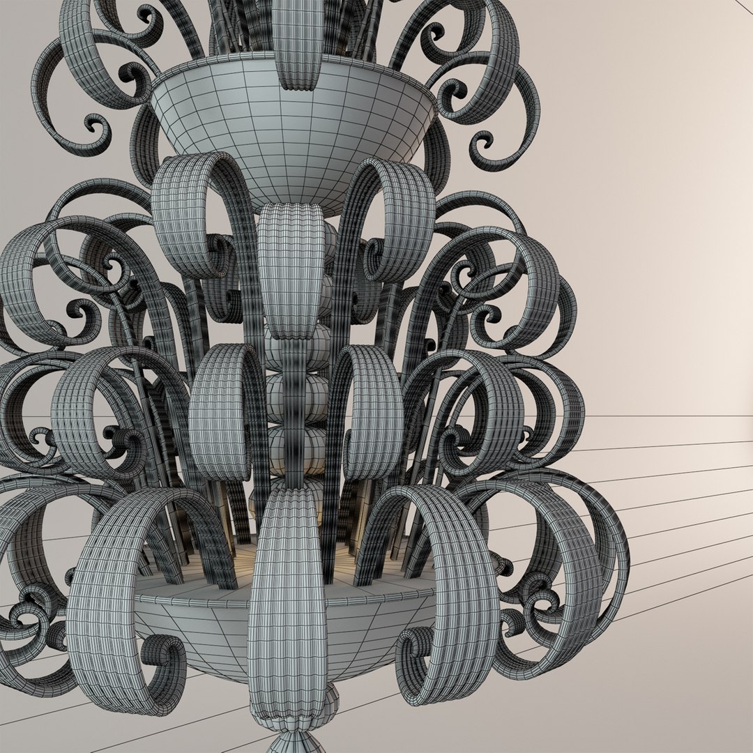 3d Lamp Andromeda Model