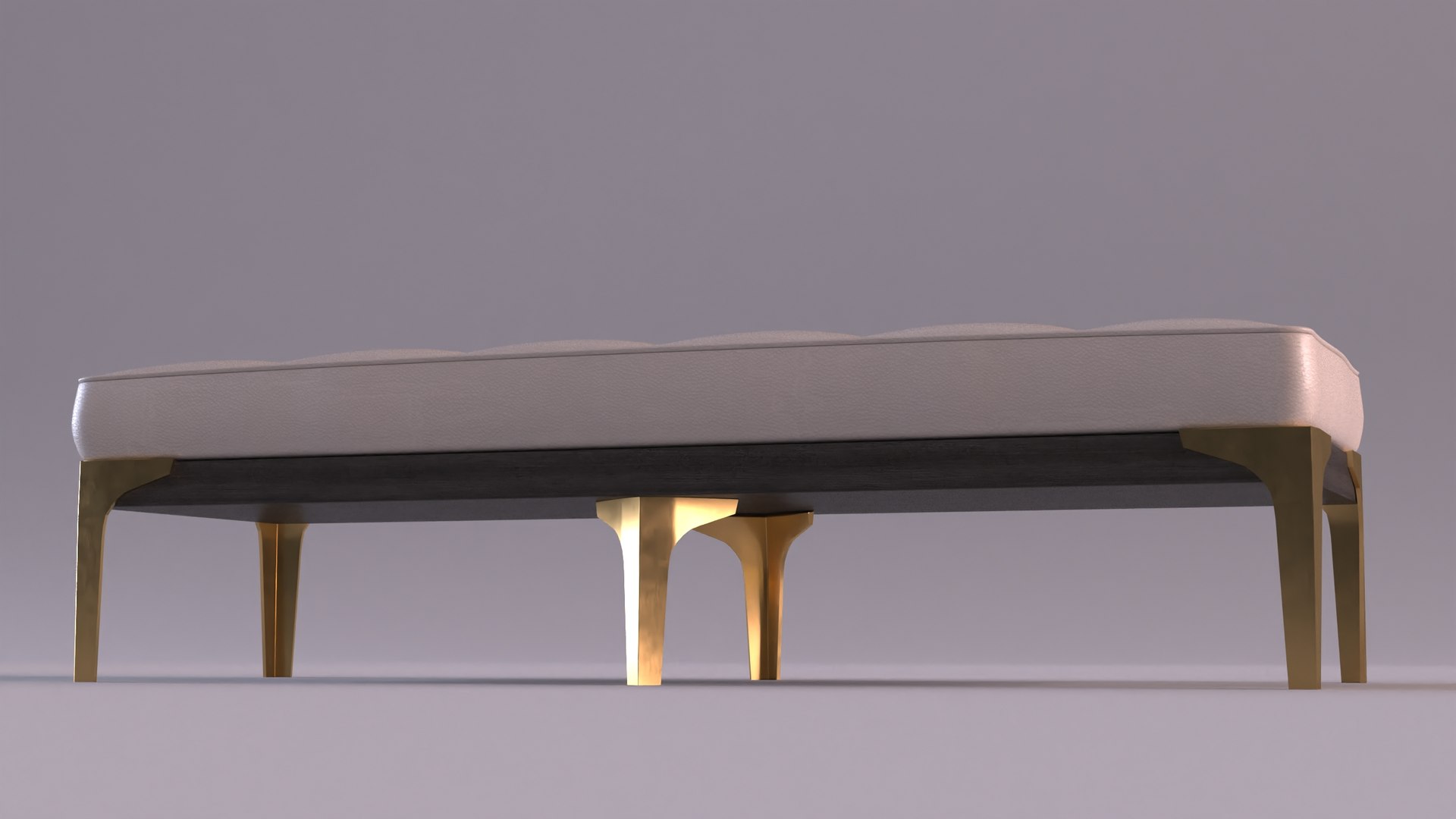 Reception Bench Seat 3D Model - TurboSquid 2238402