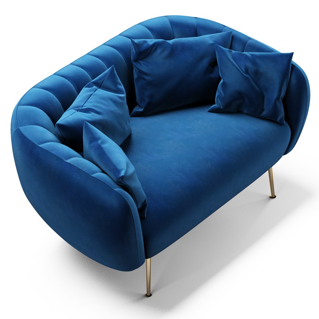 3D Cult Living Effie Sofa - TurboSquid 2173177