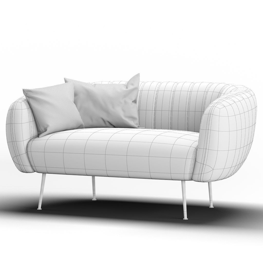 3D Cult Living Effie Sofa - TurboSquid 2173177