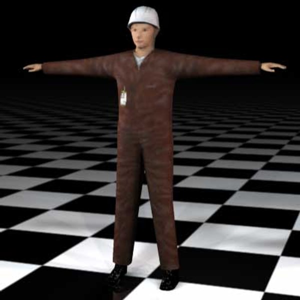 3d human male guy
