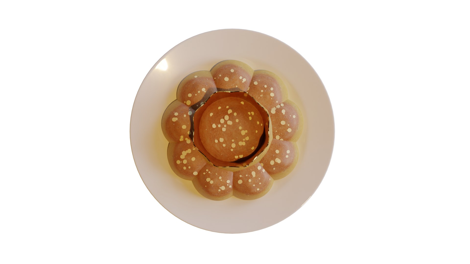 King cake 3D model - TurboSquid 1673477