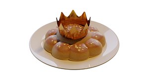 3D King Cake Models - Browse & Download Formats - TurboSquid