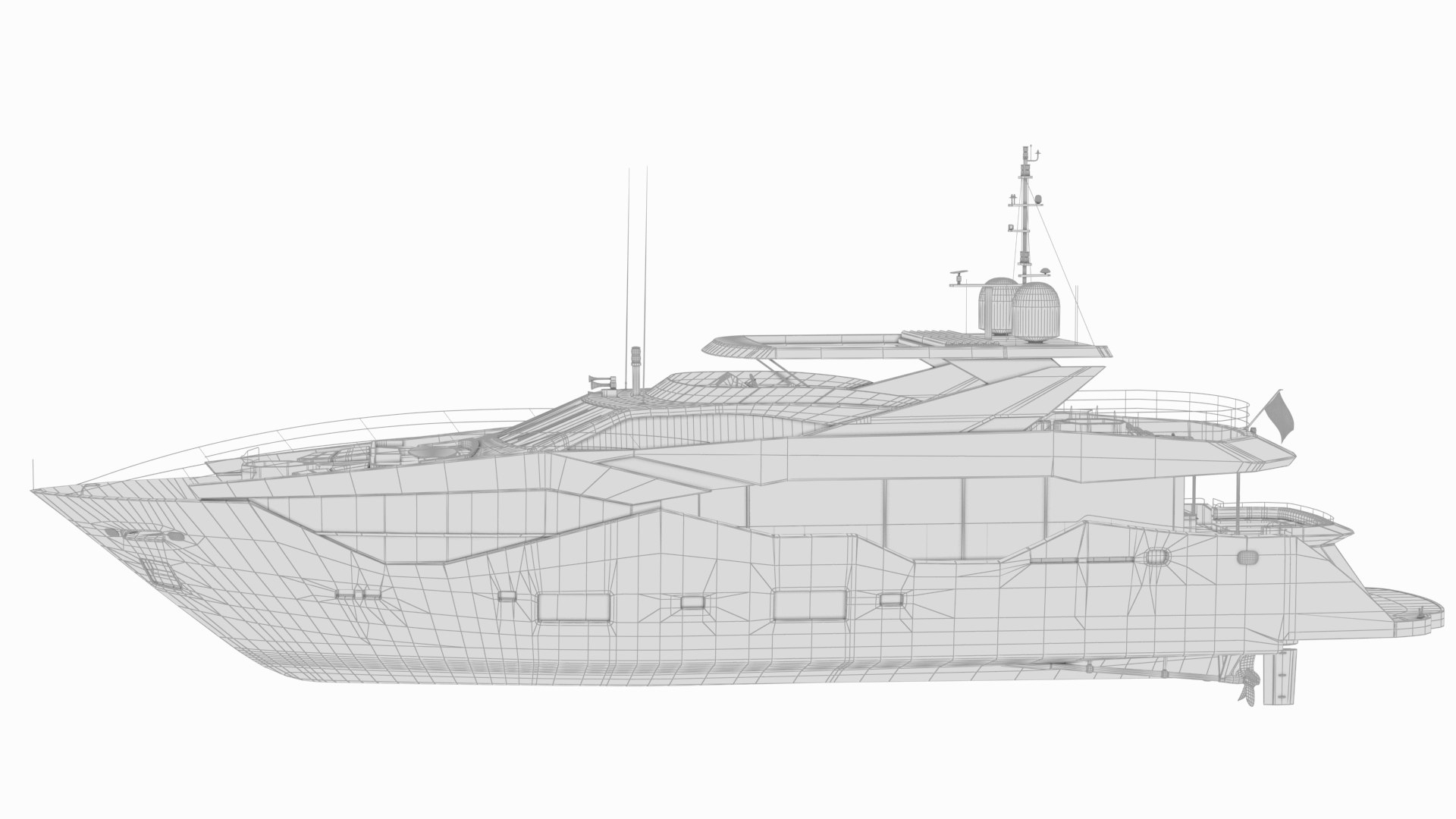 Burcu Yacht Dynamic Simulation Model - TurboSquid 2245535