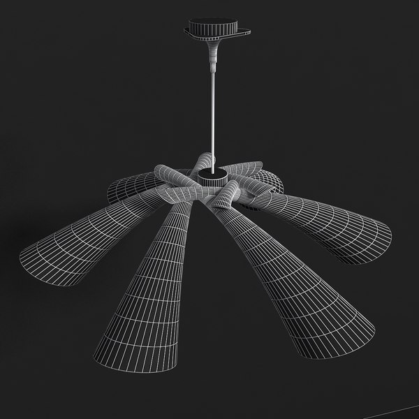 3d model lamp mantra interior lights