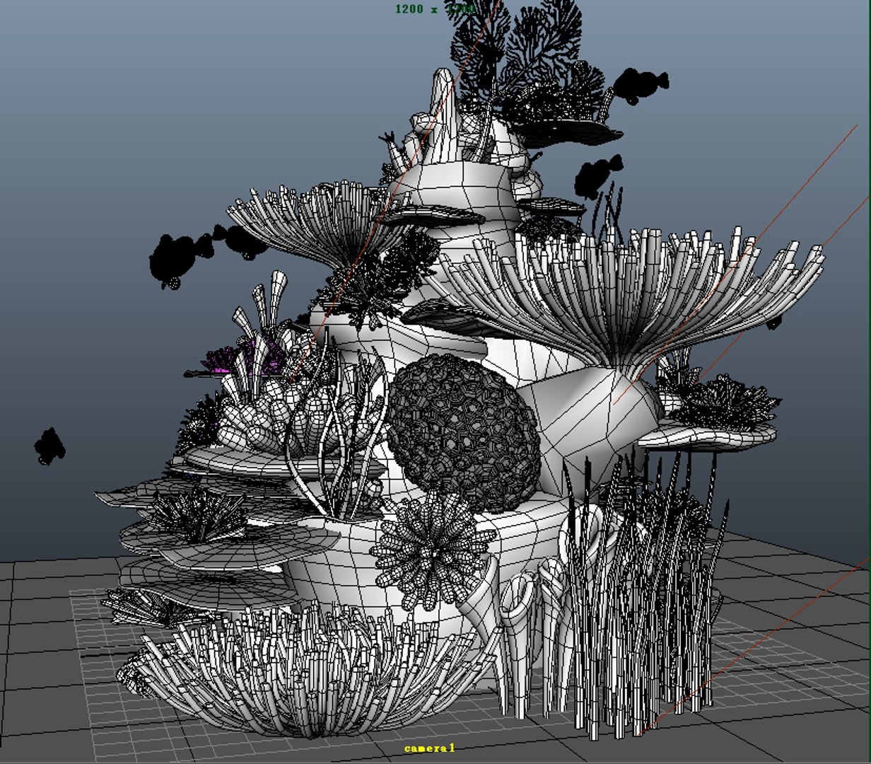 3D Model Coral Reef - TurboSquid 1214057
