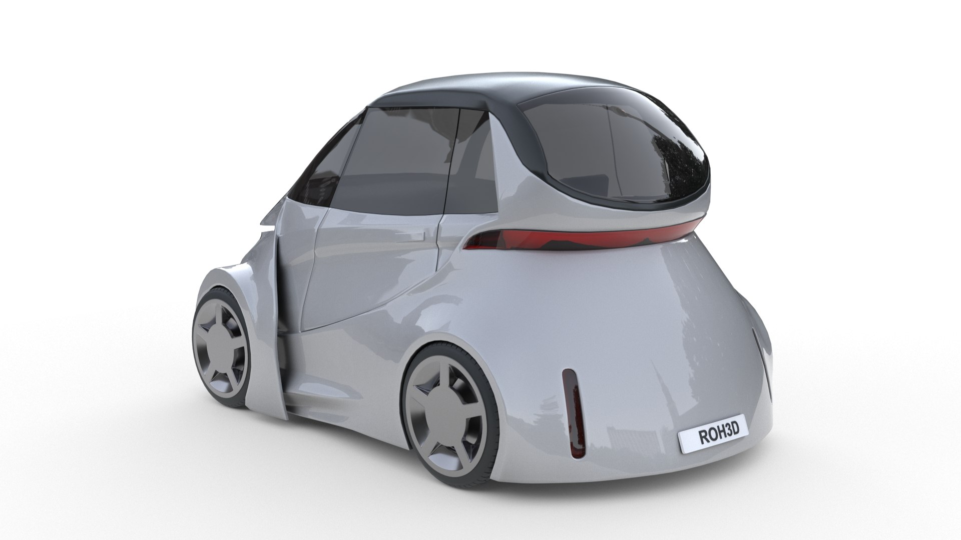 Ultra-Compact Personal Pod EV 3D Model - TurboSquid 2427182