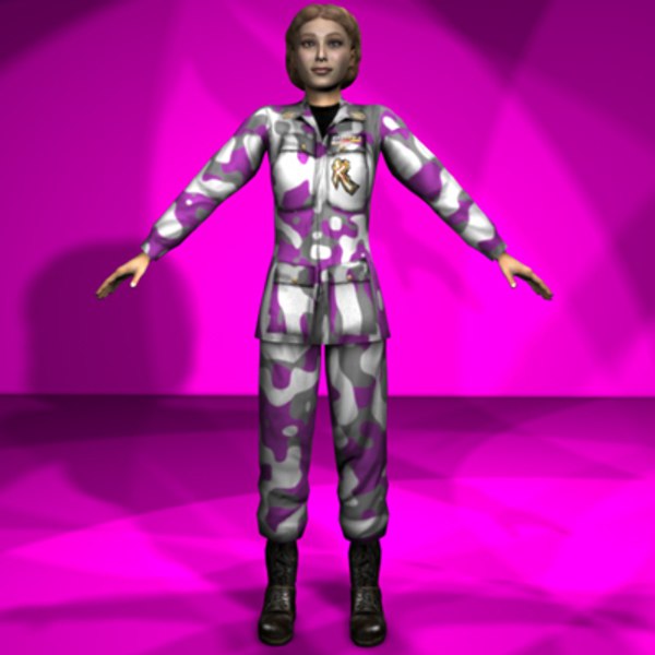 body character 3d model
