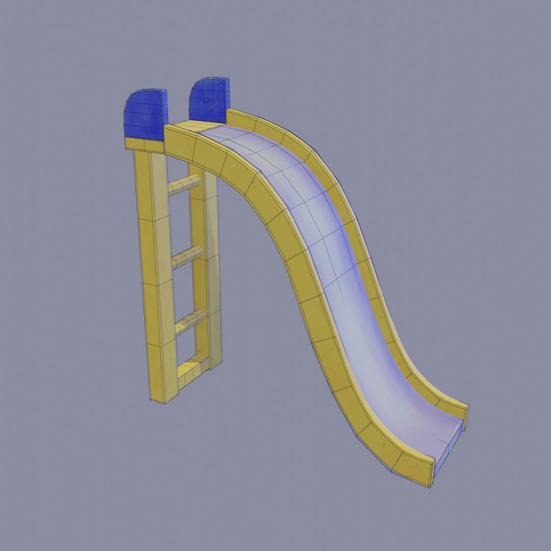 Cartoons Slide Model - TurboSquid 1460866