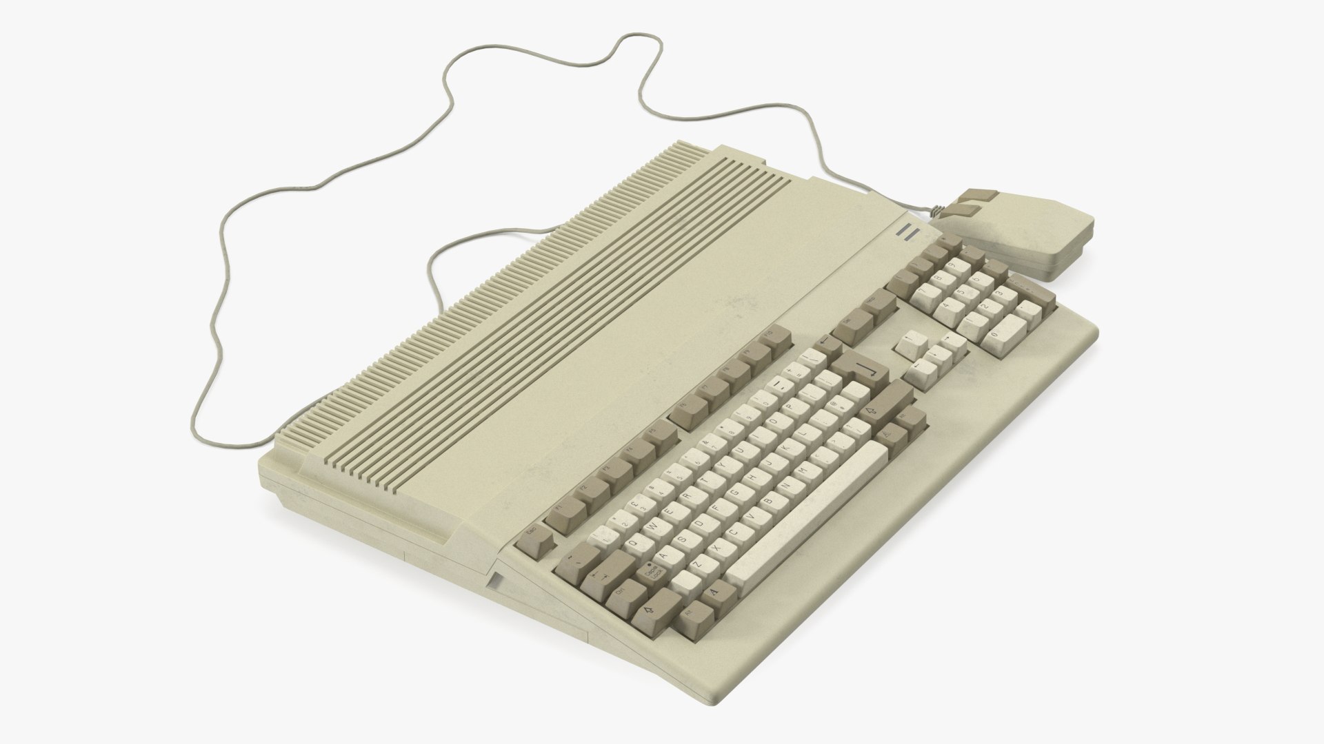3D Old Home Computer Keyboard - TurboSquid 2061414