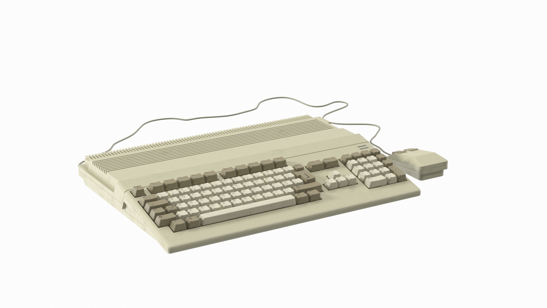 3D Old Home Computer Keyboard - TurboSquid 2061414