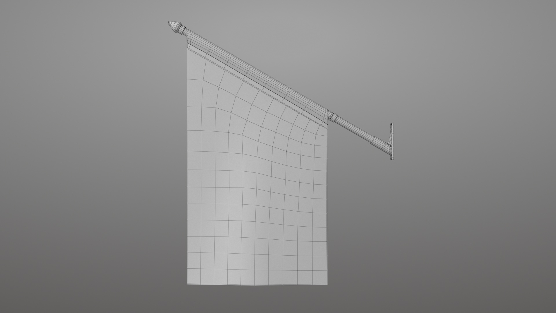 Flag Wall Fixed PBR Model - TurboSquid 2194985
