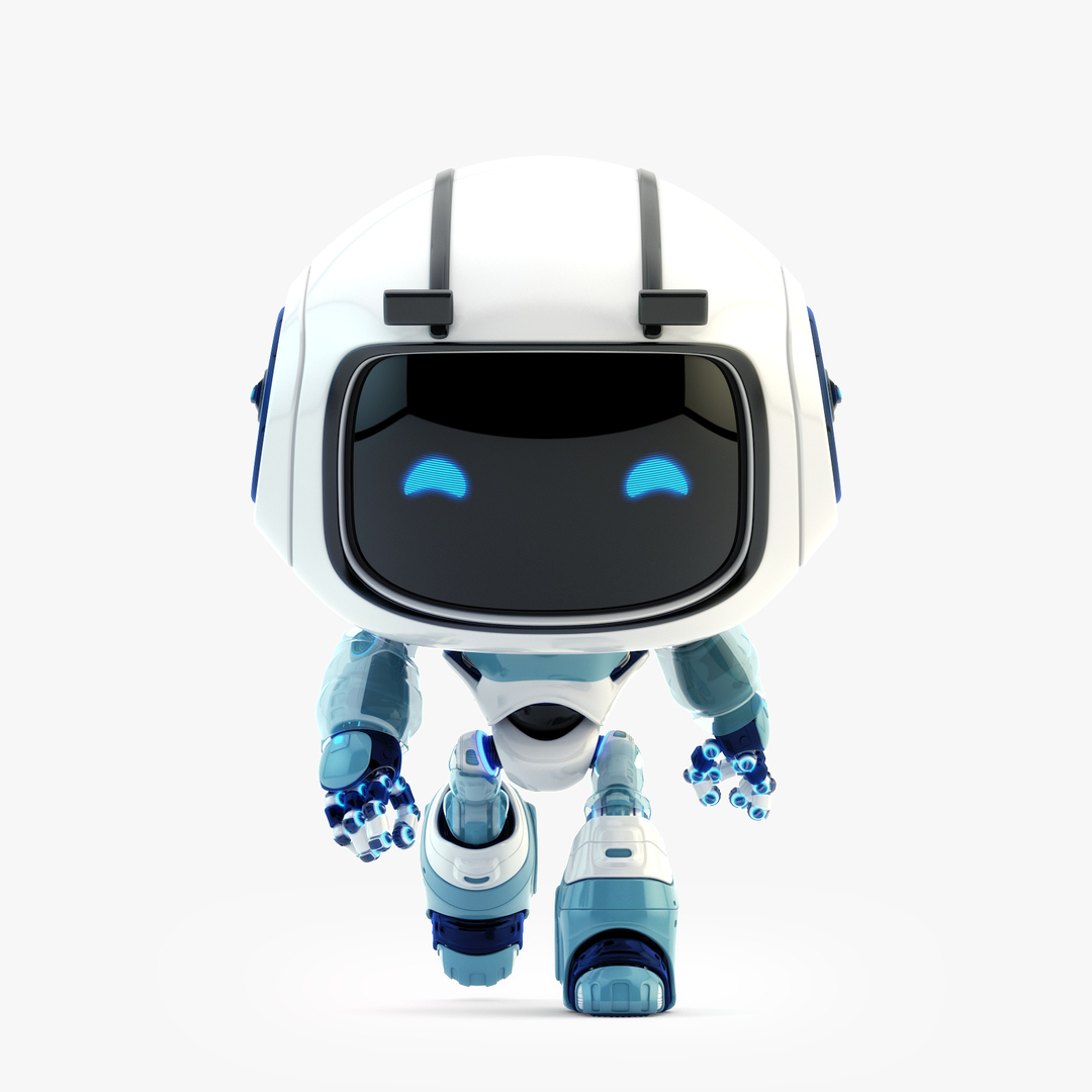 Lovely robot - friendly model - TurboSquid 1473296