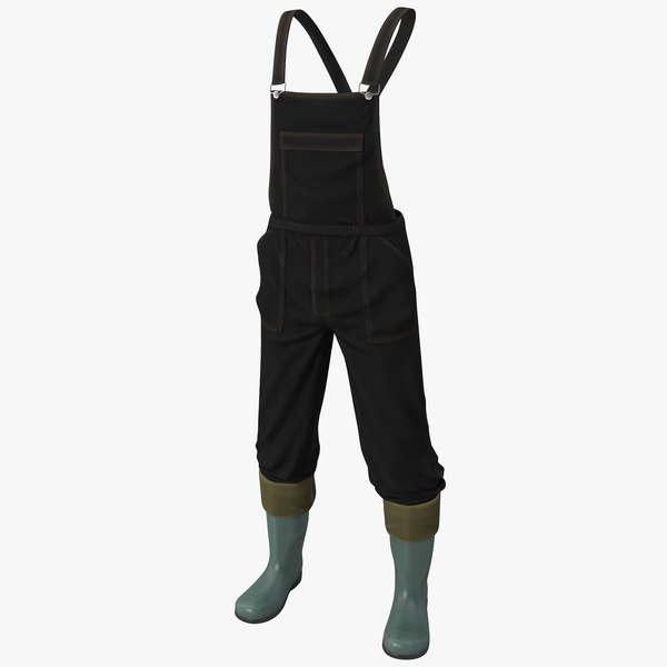 3D Overalls Models | TurboSquid