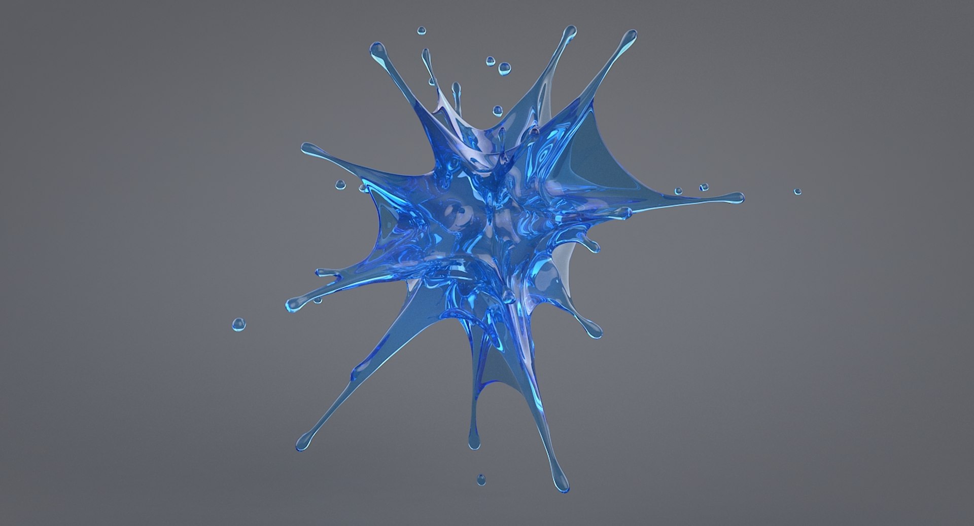 Abstract Splash 3D Model - TurboSquid 1389243