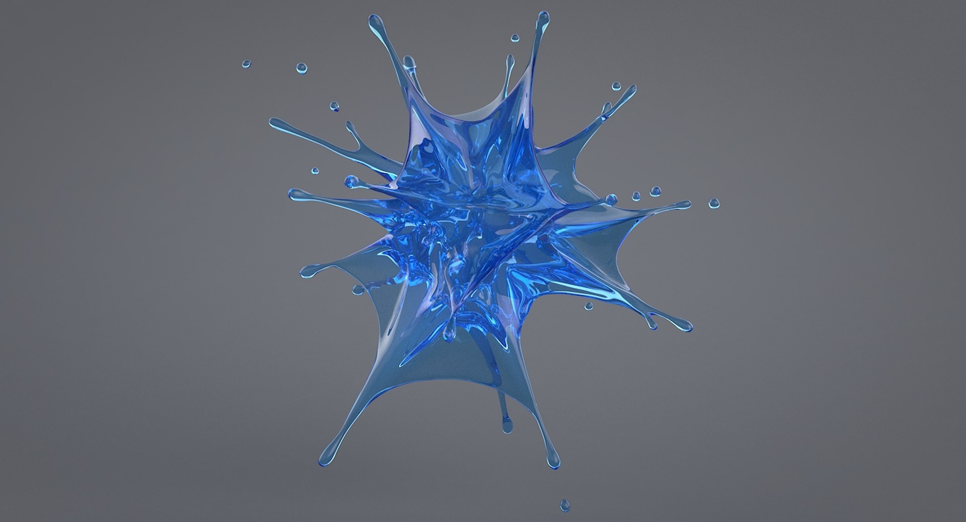 Abstract Splash 3D Model - TurboSquid 1389243