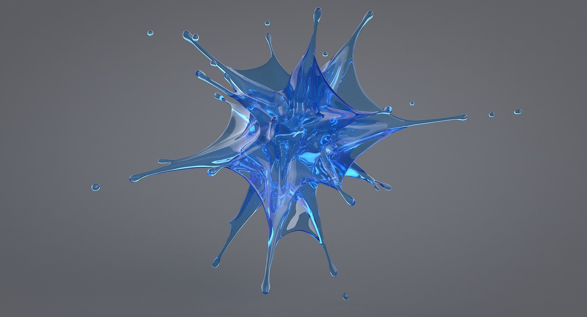 Abstract Splash 3D Model - TurboSquid 1389243