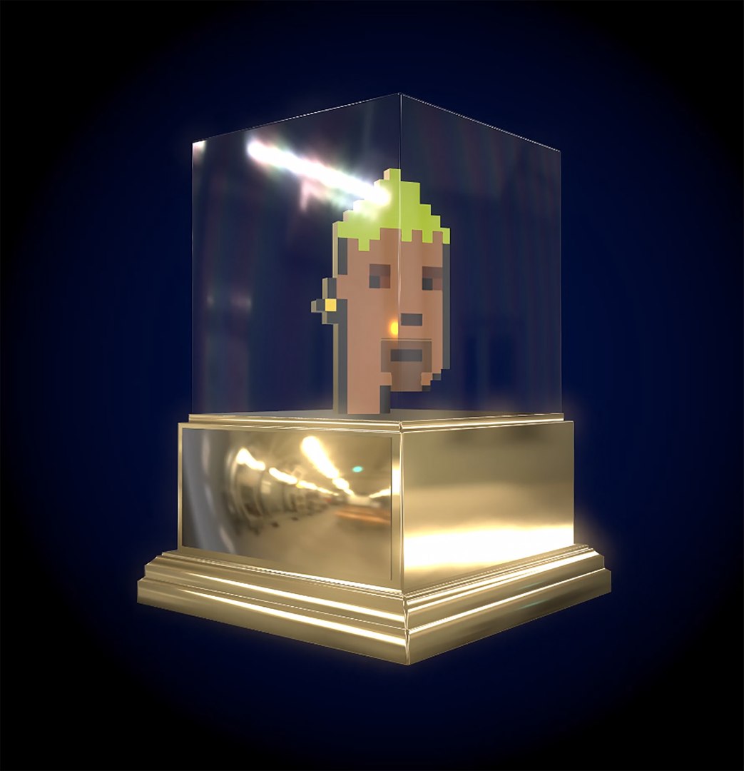 Gold Punk 3D Model - TurboSquid 1806315