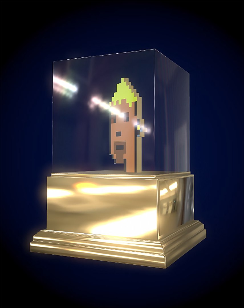 Gold Punk 3D Model - TurboSquid 1806315