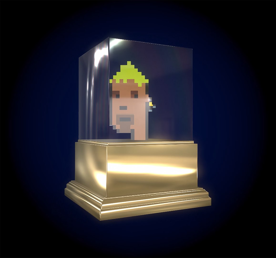 Gold Punk 3D Model - TurboSquid 1806315
