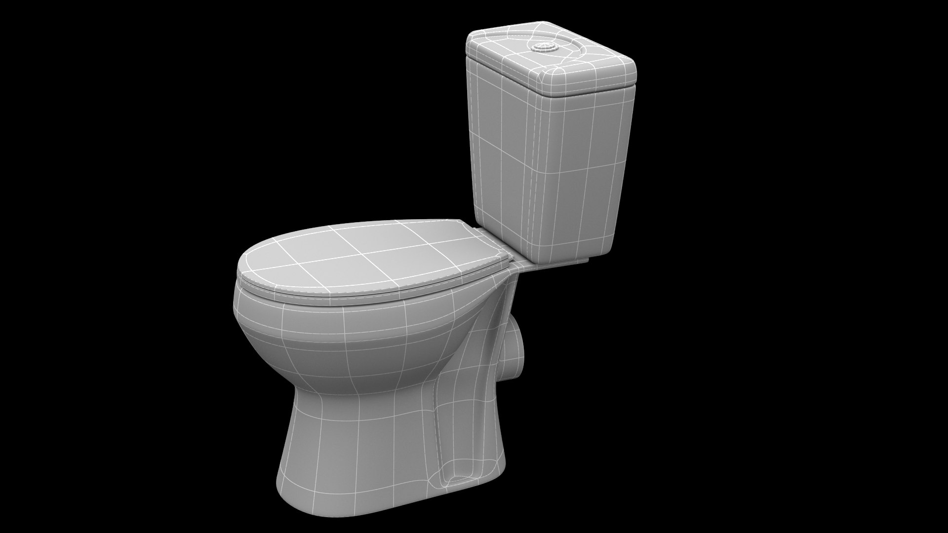 3d Toilet Model