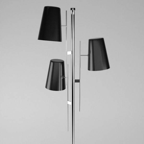 3d model floor lamp