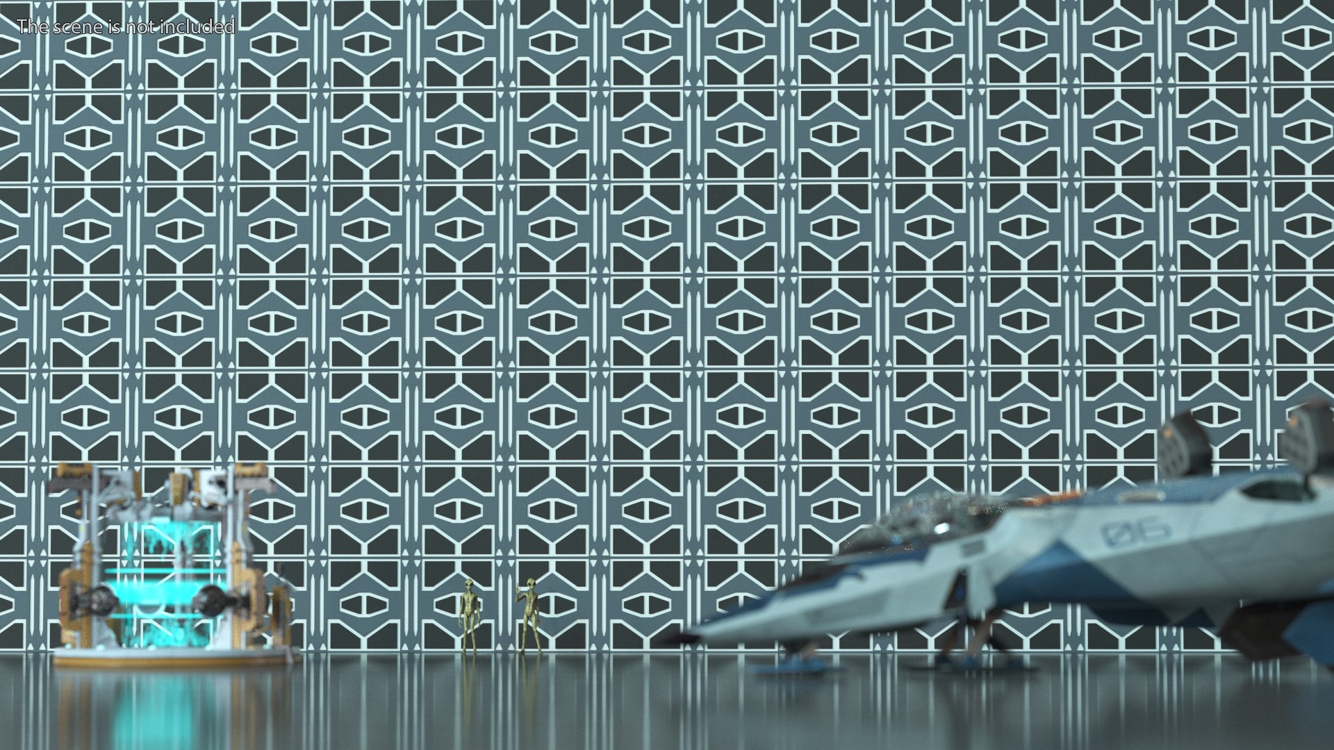 Fantastic Ceiling Panels Set 3D - TurboSquid 2161898