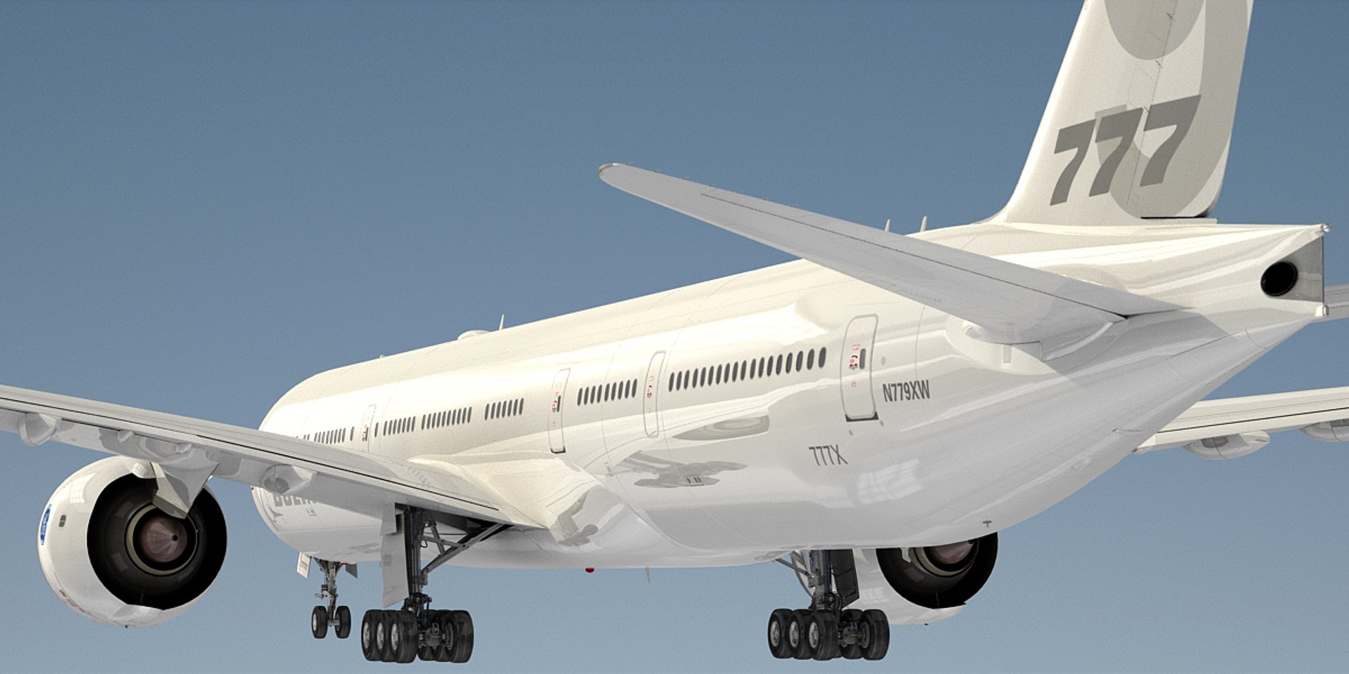 3D Model Boeing 777x Family Generic - TurboSquid 1509144