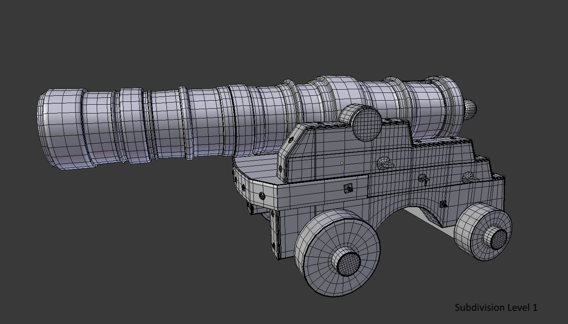 3D Cannon Fantasy - TurboSquid 1243204