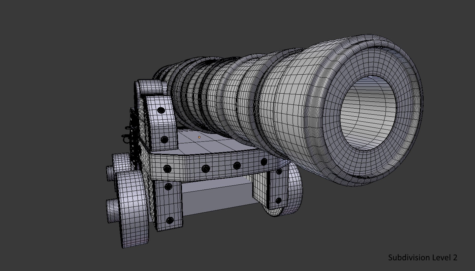 3D Cannon Fantasy - TurboSquid 1243204