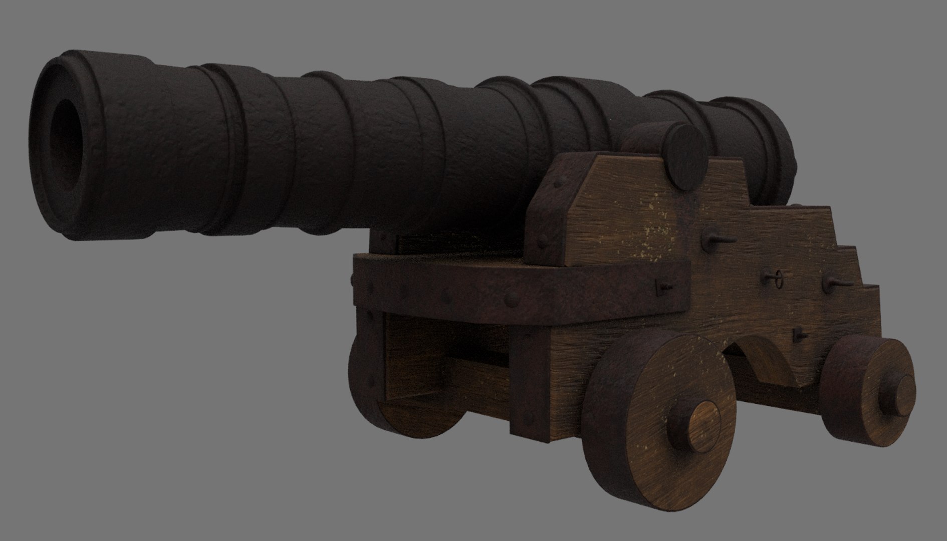 3D Cannon Fantasy - TurboSquid 1243204