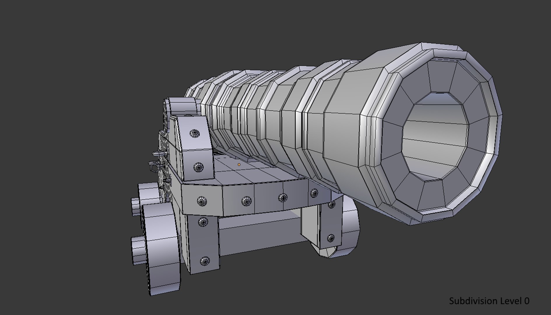 3D Cannon Fantasy - TurboSquid 1243204