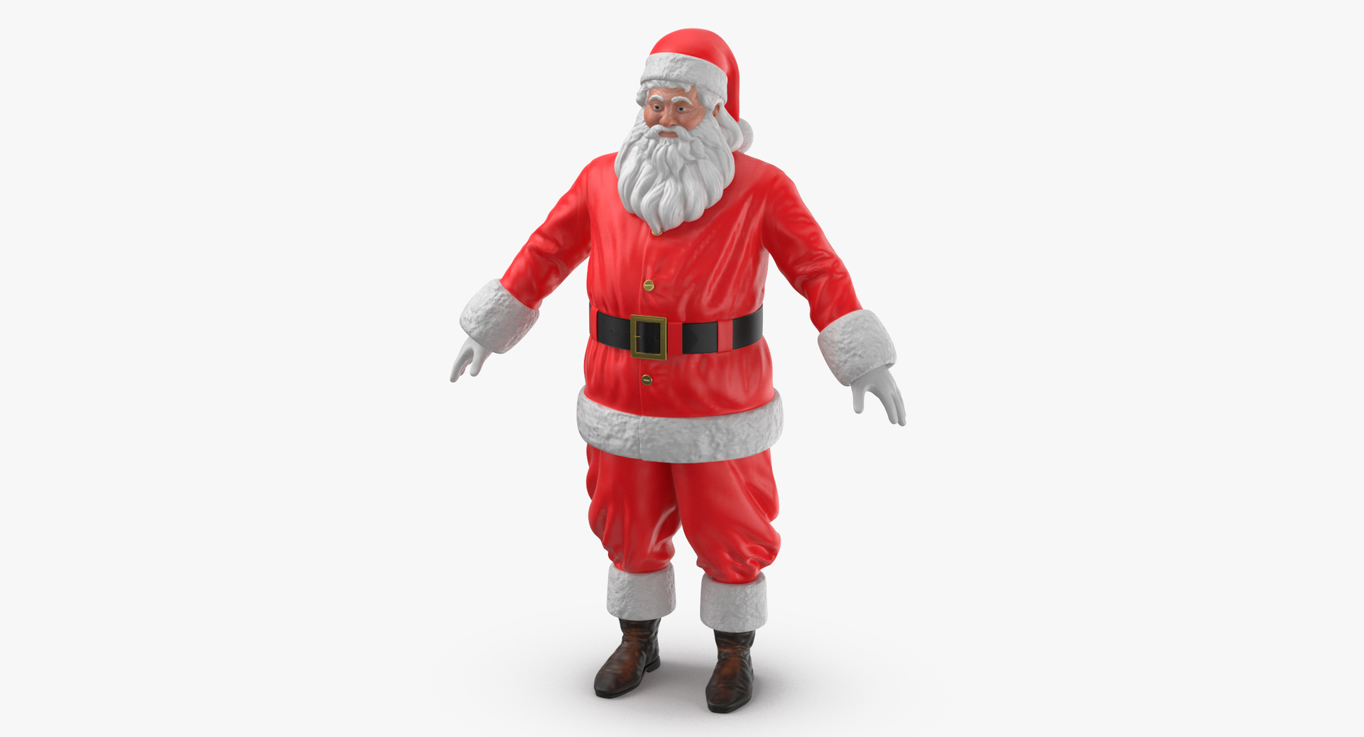3D Santa Claus Figures Pose - TurboSquid 1225704