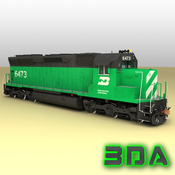 Diesel-Electric Locomotive 3D Models for Download | TurboSquid