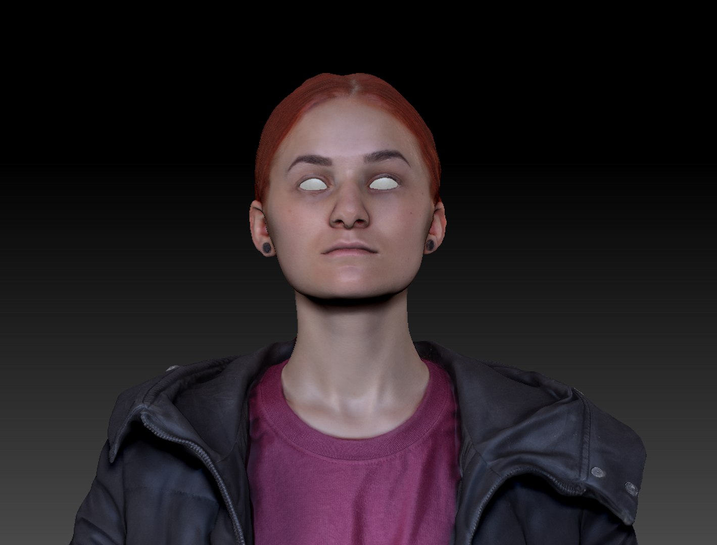 3D photogrammetry woman a-pose body character model - TurboSquid 1502324