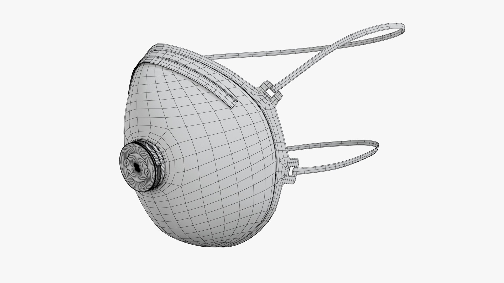 Protective mask 3D model - TurboSquid 1577626
