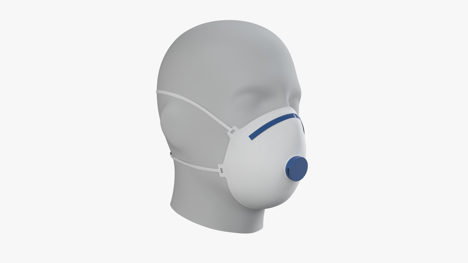 Protective mask 3D model - TurboSquid 1577626