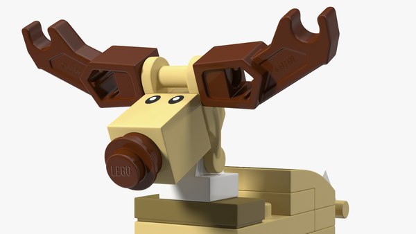Lego Reindeer Minifigure 3D model - TurboSquid 1806924