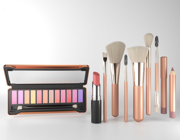 brush make makeup 3d 3ds