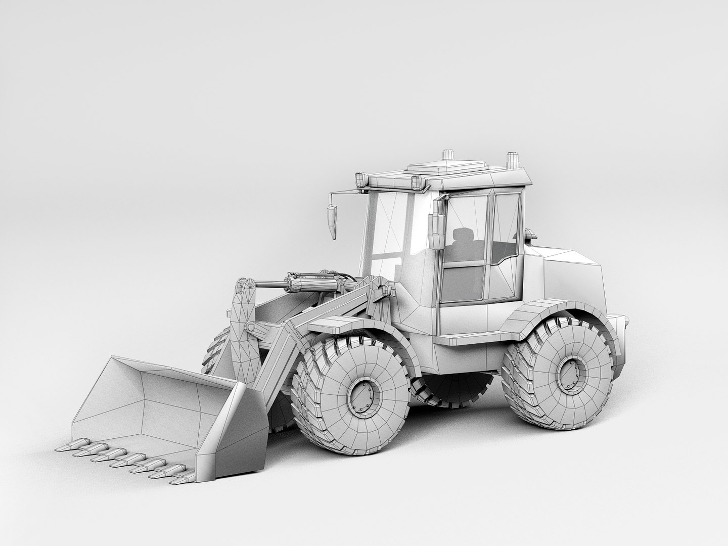 Wheel Loader 3D Model - TurboSquid 1369864