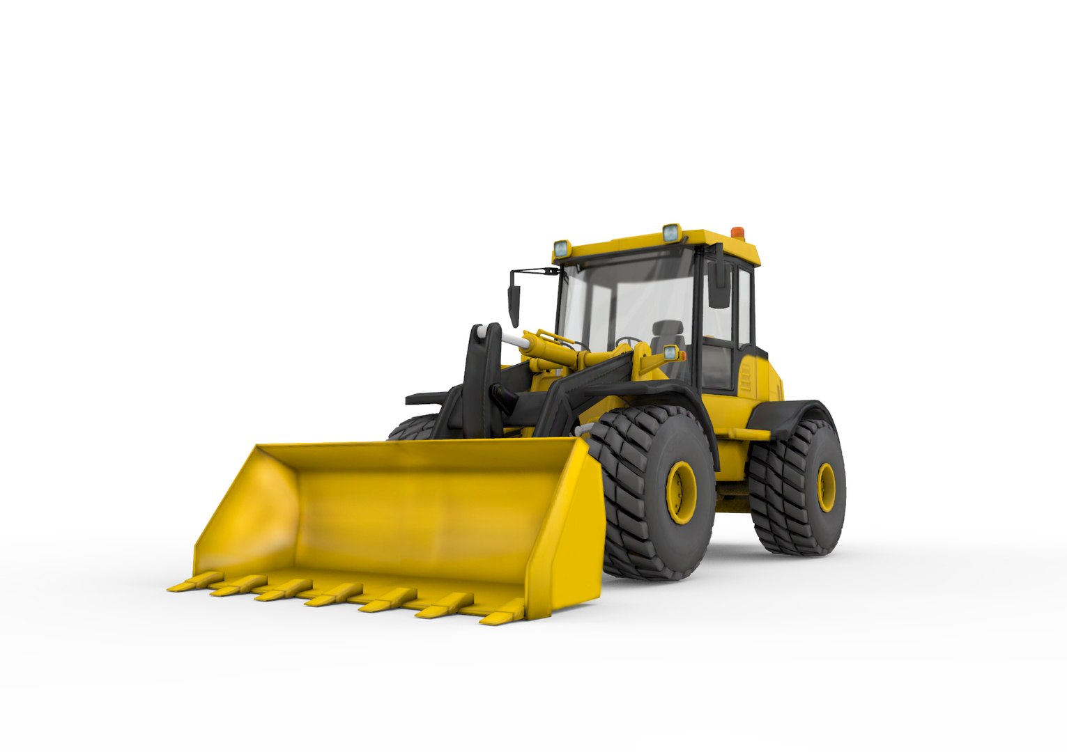Wheel Loader 3D Model - TurboSquid 1369864